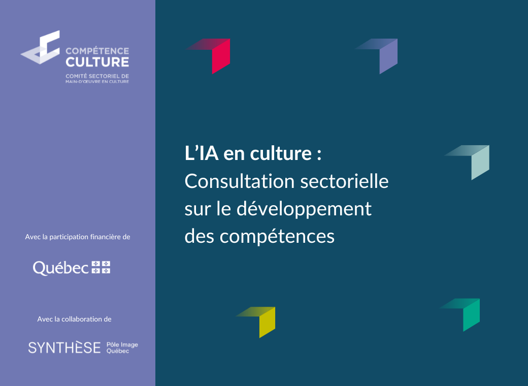 L’IA en culture : Consultation sectorielle sur le développement des ...